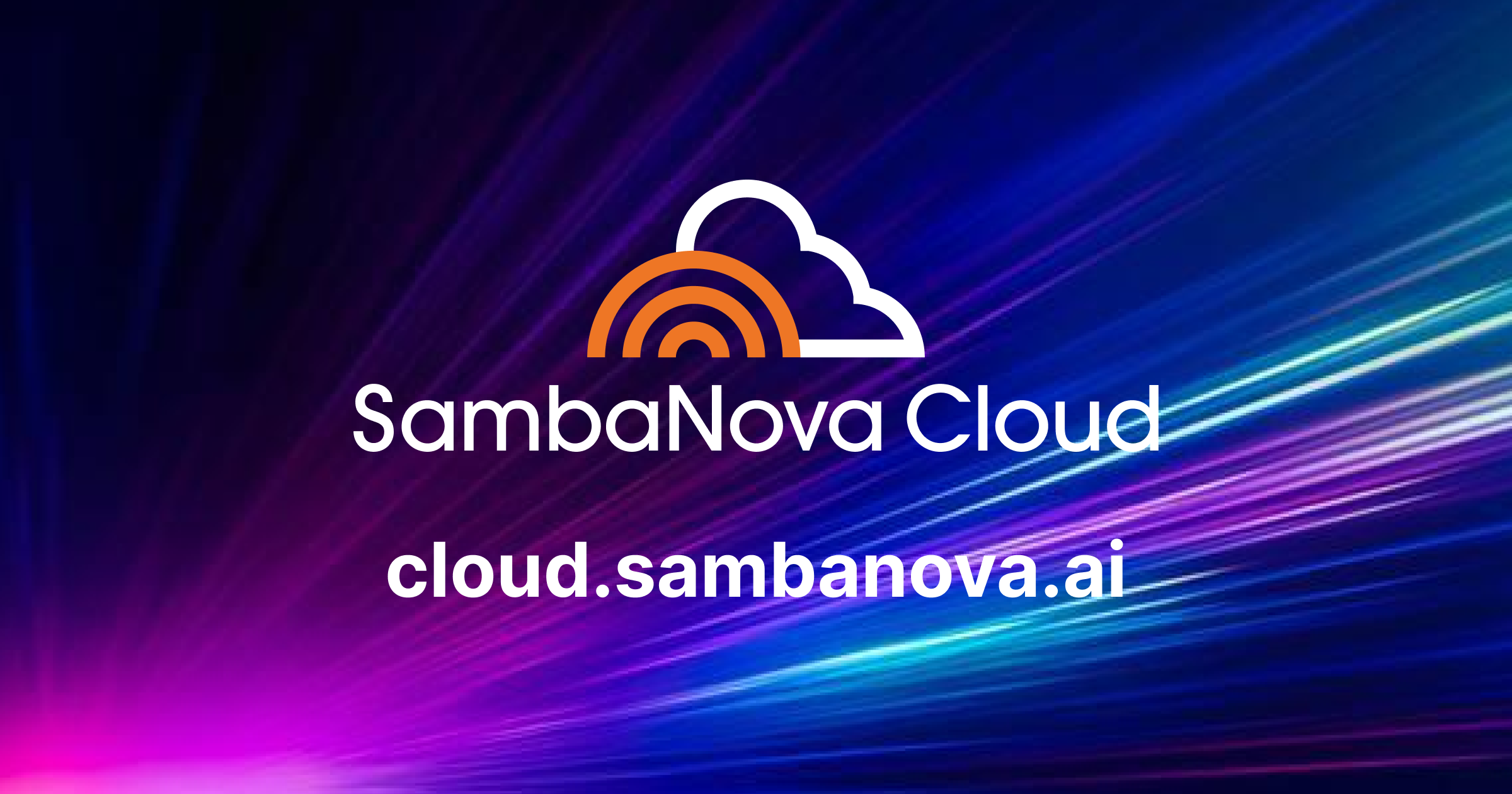 SambaNova Cloud